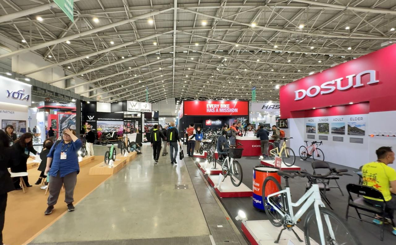 Mainsepeda di Taipei Cycle Show 2024 - Mainsepeda